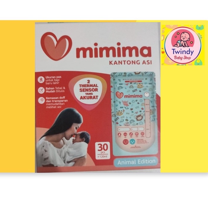 Jual mimima kantong asi isi 30pcs 120ml | Shopee Indonesia