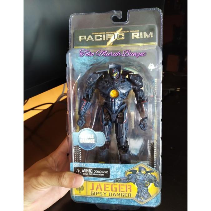 Jual Neca Action Figure Pacific Rim Jaeger Gipsy Danger Battle Damage ...