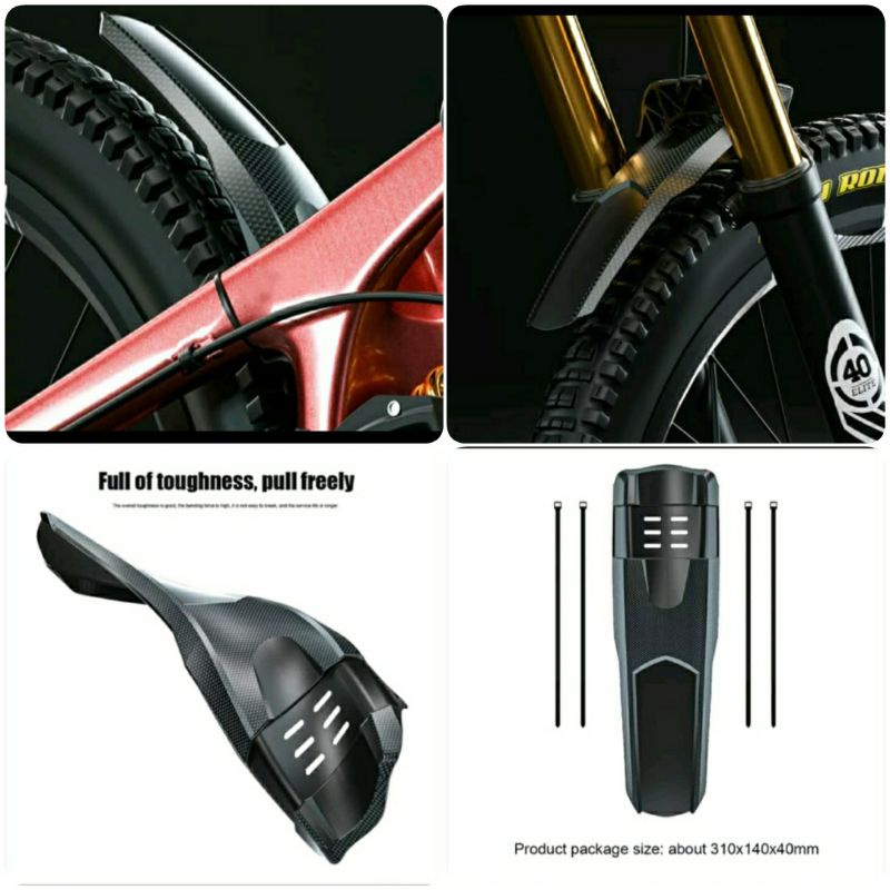 Jual Mudguard fender slebor/spakbor Enlee sepeda mtb bmx Dh dll bisa ...