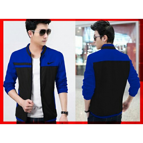 Jual JAKET PRIA/ JAKET COWOK/ JACKET PRIA/ JACKET COW NIKE BIRU BENHUR ...