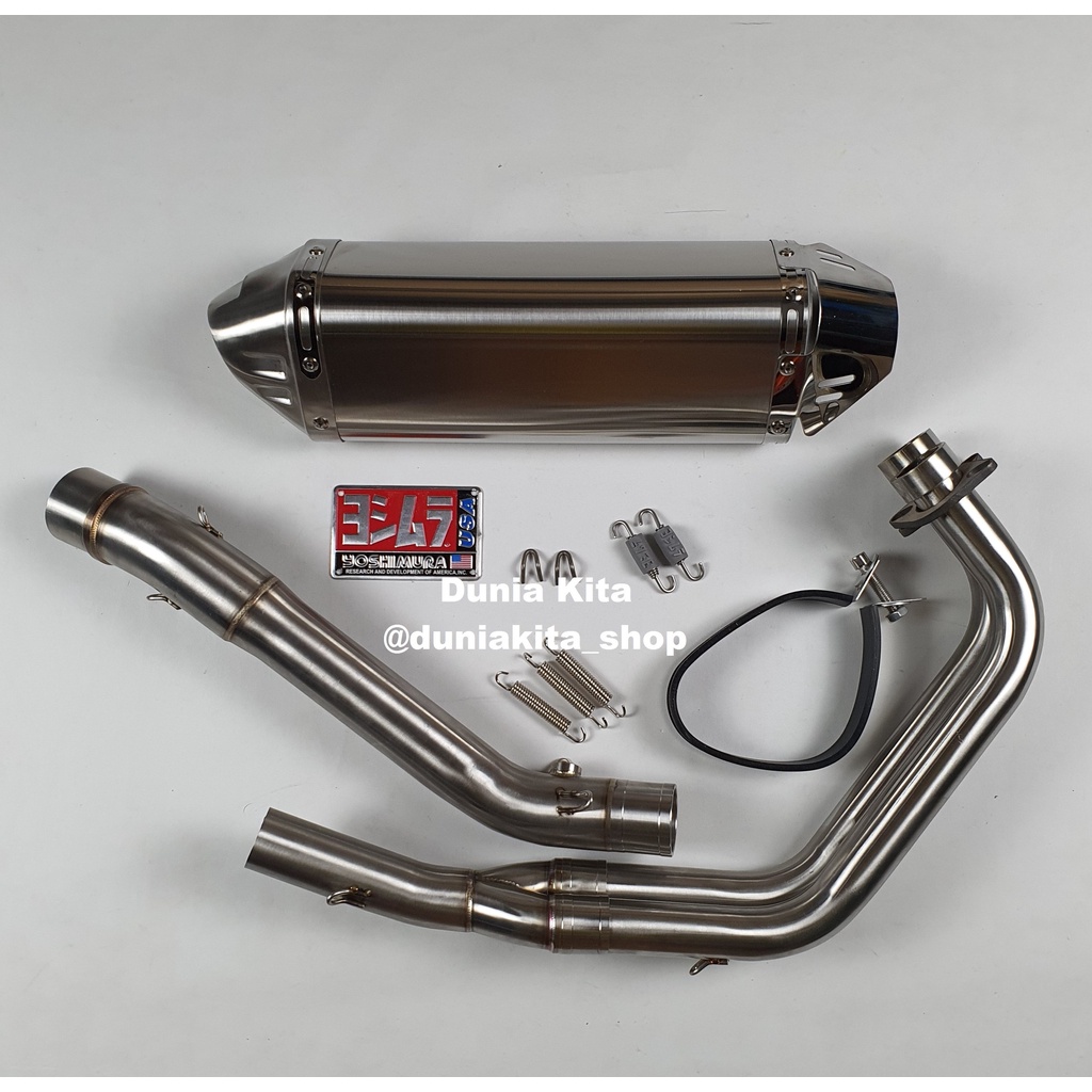 Jual Knalpot Yoshimura TRC Yamaha R25 MT25 Full System | Shopee Indonesia