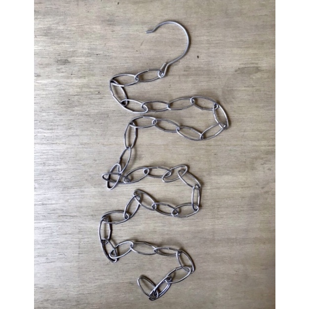 Jual Rantai Besi Oval | Gantungan Rantai | Display Rantai | Shopee ...