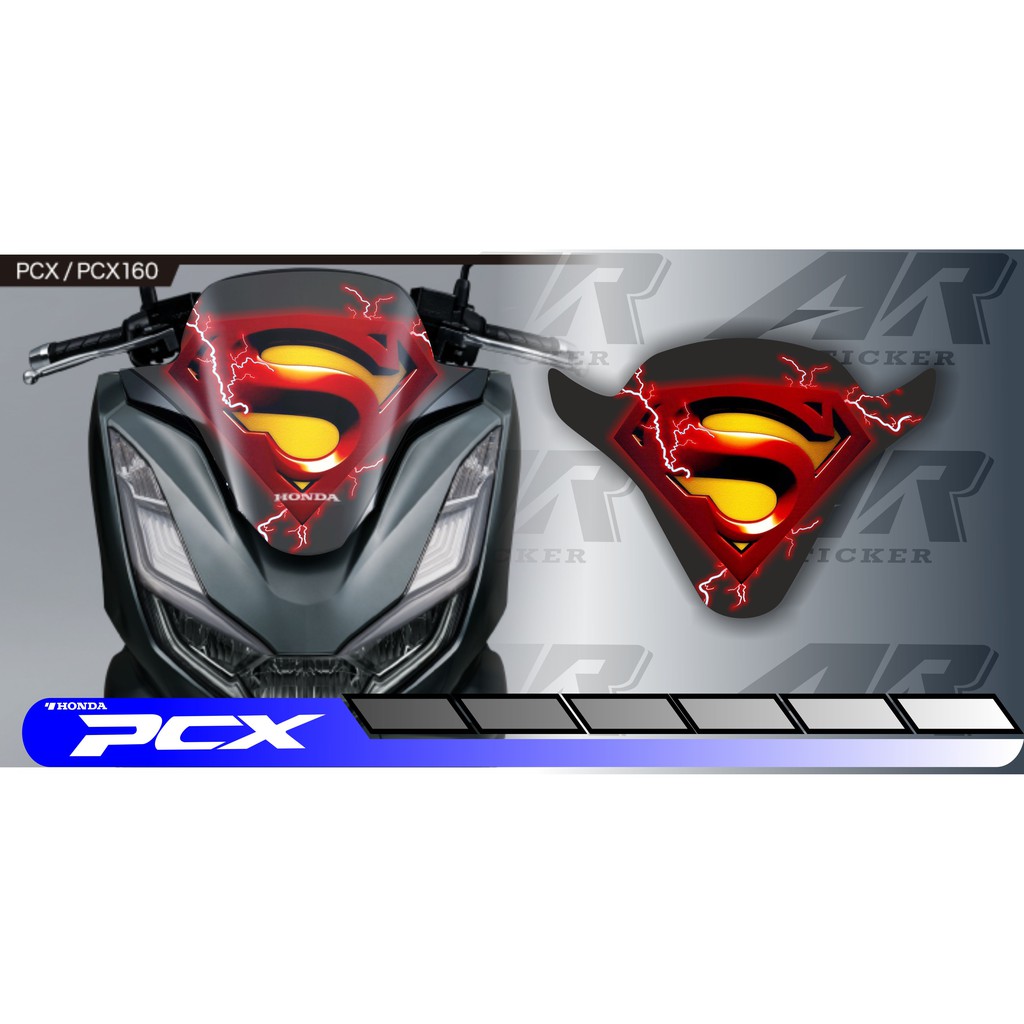 Jual STICKER VISOR NEW PCX 160cc | Shopee Indonesia