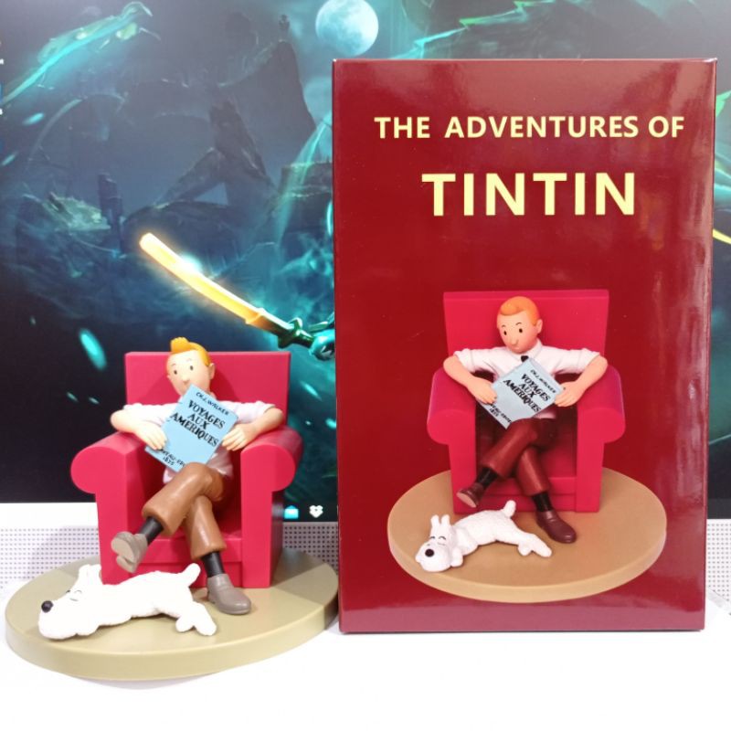 Jual The Adventure of Tintin Action Figure - Tin Tin Sofa | Shopee ...