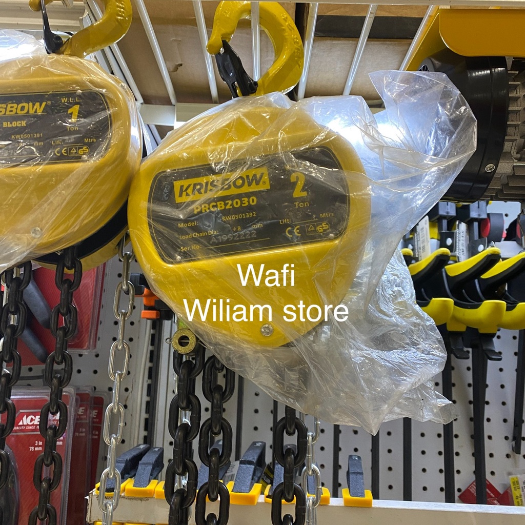 Jual Krisbow Chain Block / Takel 2 ton x 3 meter | Shopee Indonesia