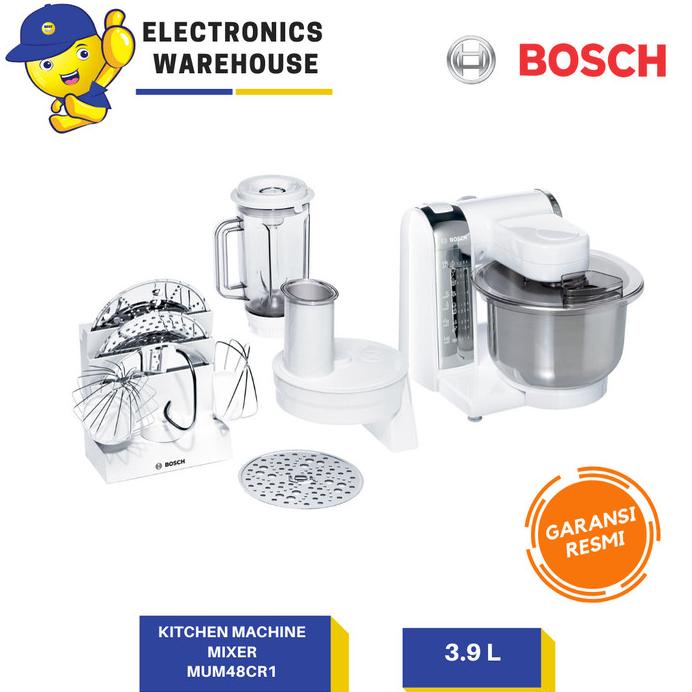 Jual BOSCH KITCHEN MACHINE MUM48CR1 | Shopee Indonesia