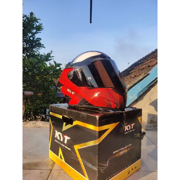 Jual Helm Kyt tt course Deadpool | Shopee Indonesia