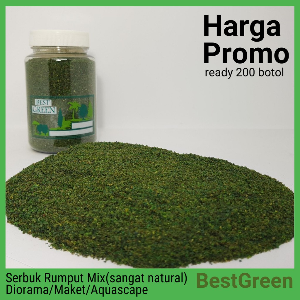 Jual SERBUK RUMPUT DIORAMA MAKET | Shopee Indonesia
