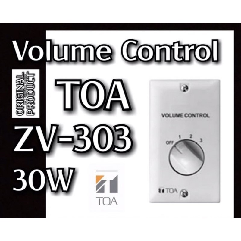 Jual Toa Volume Control ZV 303 / 30 Watt Original | Shopee Indonesia