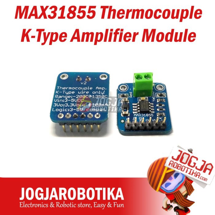 Jual MAX31855 Thermocouple K-Type Amplifier Module | Shopee Indonesia