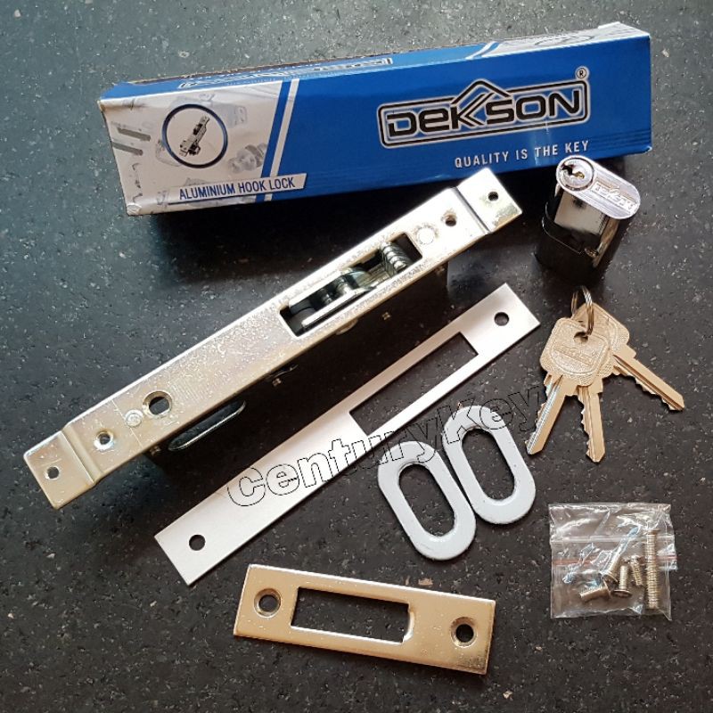 Jual Kunci Sliding ALumunium Dekkson KC 8423 pintu alumunium lock door ...