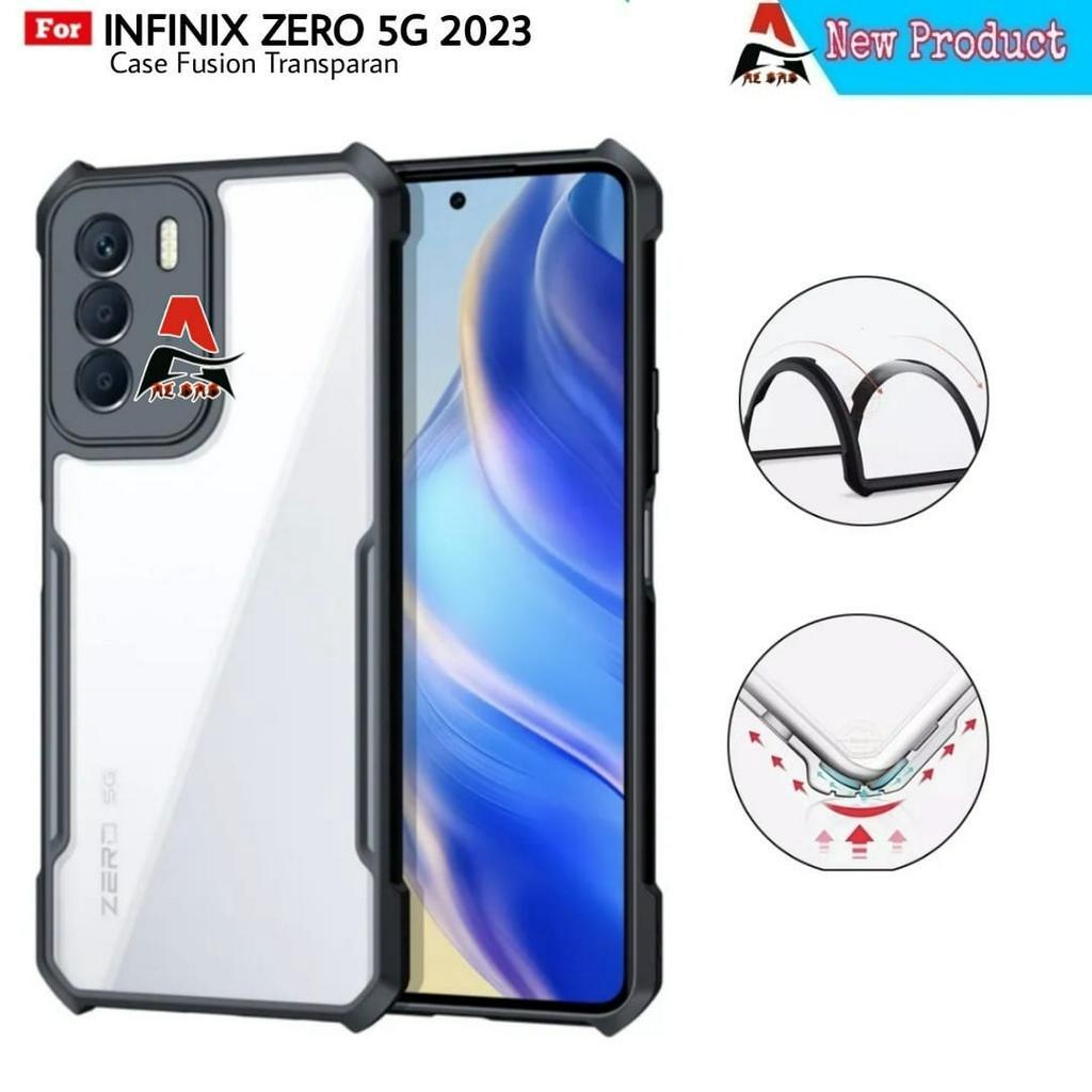Jual Case INFINIX ZERO 5G 2023 Shockproff Camera Protection Transparan | Shopee Indonesia
