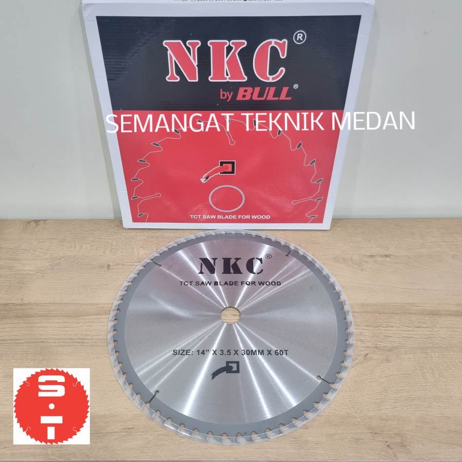 Jual 14" MATA PISAU GERGAJI POTONG KAYU CIRCULAR SAW 14 " X 60T 60 T ...