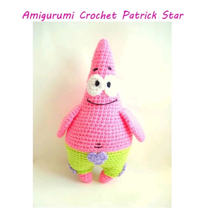 Jual Amigurumi Patrick | Bintang Laut Spongebob | Shopee Indonesia Jual Amigurumi Patrick | Bintang Laut Spongebob | Shopee Indonesia