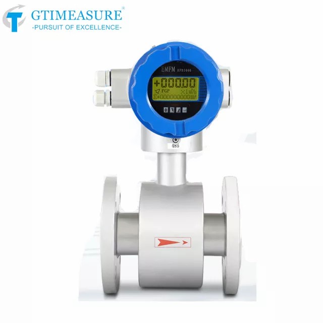 Jual DN80 Digital Water Flowmeter Electromagnetic Flow Meter Waste Water S Terbaik | Shopee ...