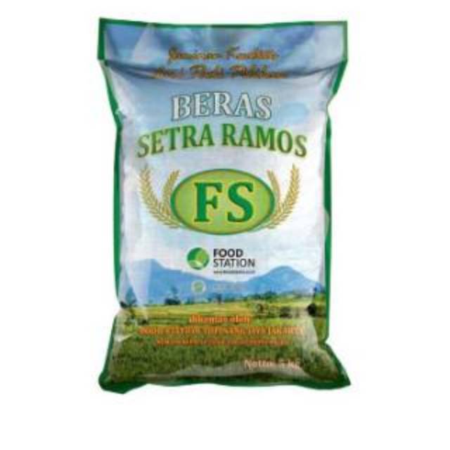 Jual Beras FOOD STATION Setra Ramos 5 kg | Shopee Indonesia