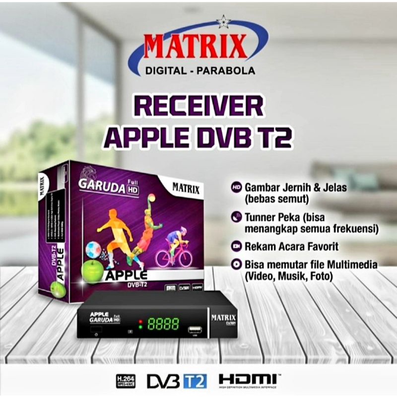 Jual TV BOX MATRIX GARUDA DVB-T2 RECEIVER TV ANALOG TO DIGITAL | Shopee ...