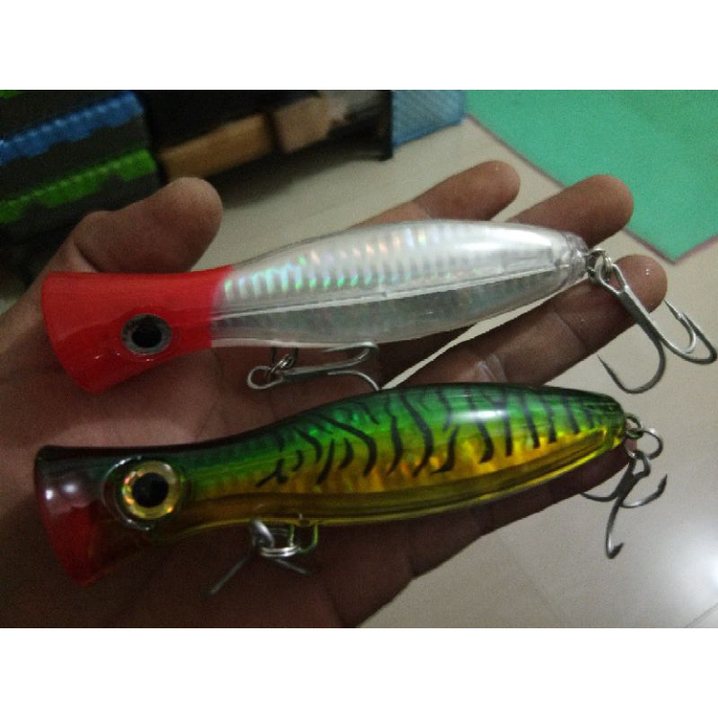 Jual Big Popper 43 Gram Minnow Swimbat 130mm | Shopee Indonesia