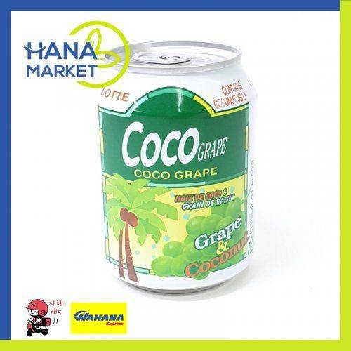 Jual LOTTE COCO GRAPE 238ML / HANA MARKET | Shopee Indonesia