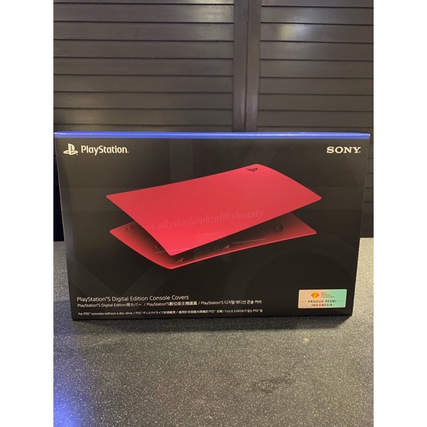 Jual Playstation 5 Digital Edition Console Covers Cosmic Red Resmi Sony ...