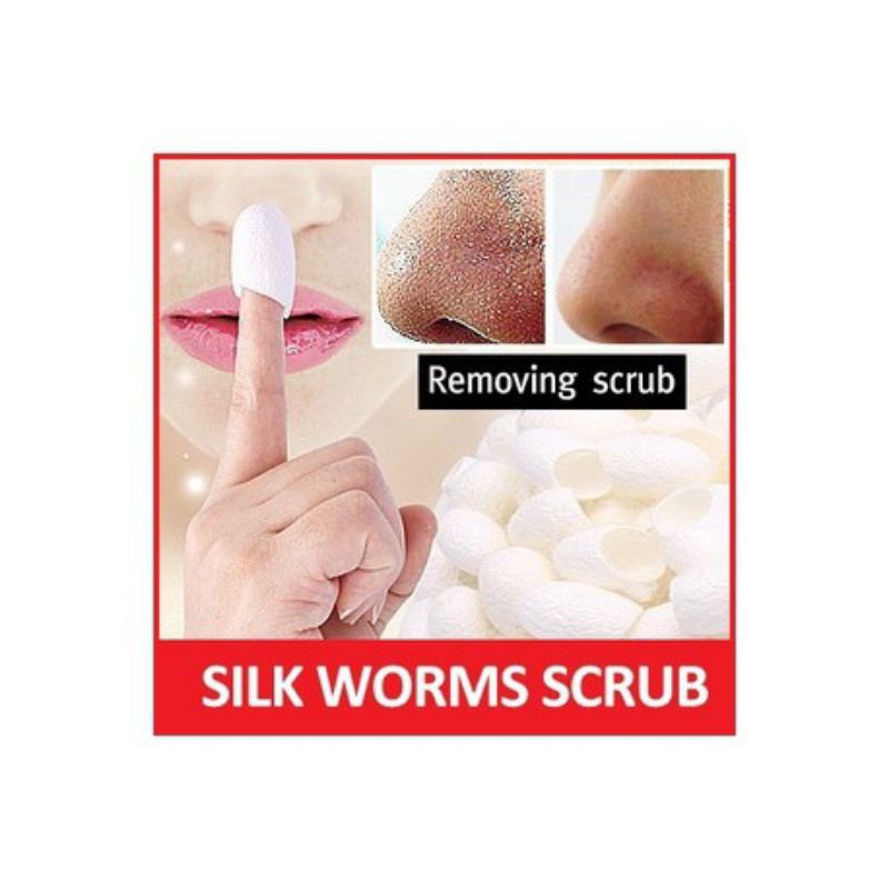 Jual Removing Scrub Silk Worms Scrub Kepompong Ulat Sutra / Kepompong ...