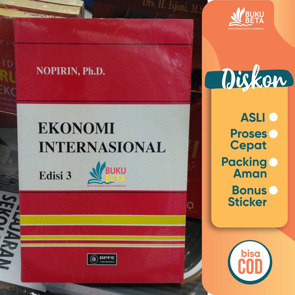 Jual Ekonomi Internasional Edisi 3 - Nopirin | Shopee Indonesia