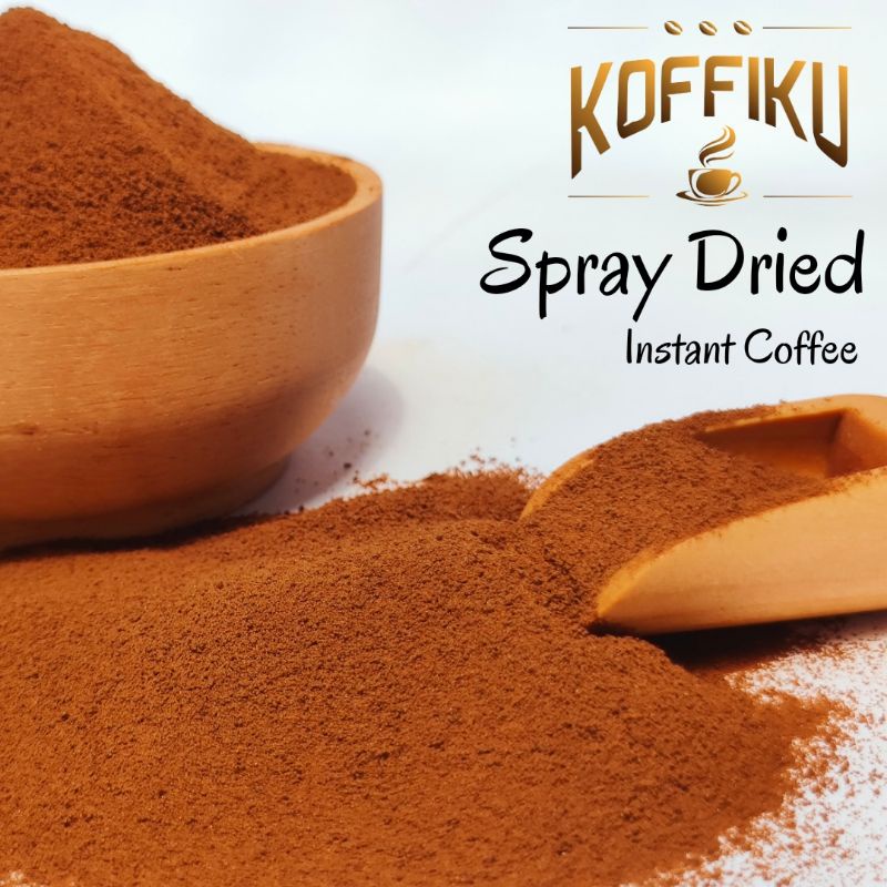 Jual [Bulky] Spray Dried Instant Coffee (BLEND) / Black Instant Coffee ...