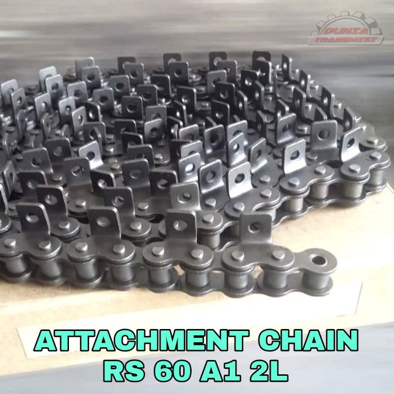 Jual RANTAI KUPINGAN RS 60 A1 2L SINGLE ATTACHMENT CHAIN RS60-1 A1 2L ...
