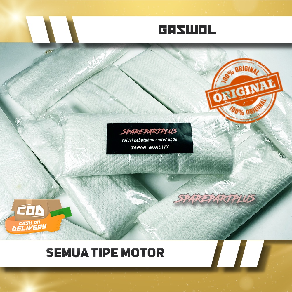 Jual GASWOL GASWOOL GASPOL KNALPOT POTONGAN SERAT TAHAN PANAS ANTI ...