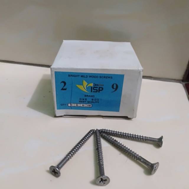 Jual Sekrup kayu 5cm skrup 2"( KAYU) | Shopee Indonesia