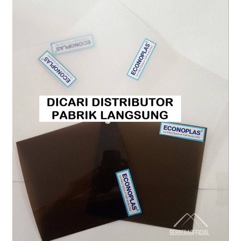 Jual Econoplas 55 Putih/Coklat - Fiber Plastik Pelapis/ Penutup Pagar ...