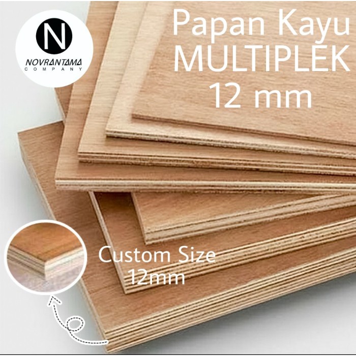 Jual Triplek 12mm Custom Harga /cm2. Multiplek / Plywood Custom 12mm ...