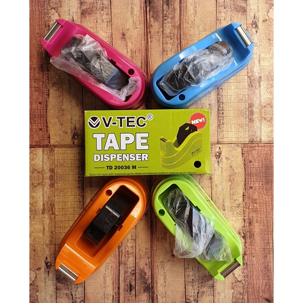 Jual Tape Dispenser V-Tec TD 20036 M - Alat Potong Solatip - Dispenser ...