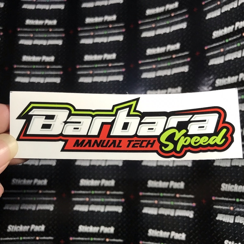 Jual Stiker Motor Racing Bengkel Balap - MJKM Barbara Aben | Shopee ...