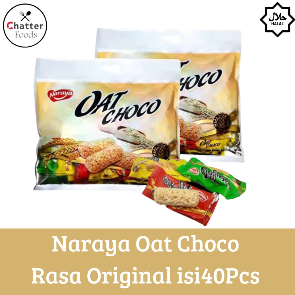 Jual (Chatter Foods) Naraya Oat Choco Original | Shopee Indonesia