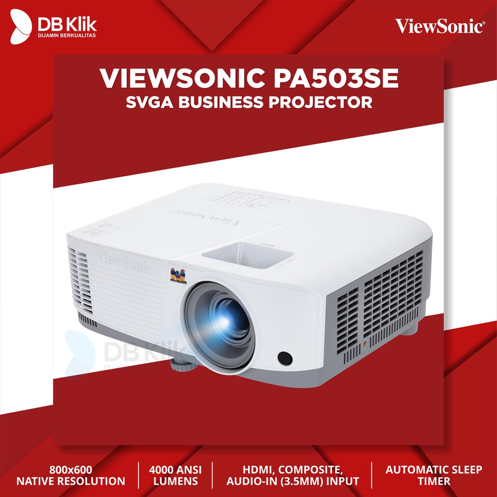 Jual LCD Projector Viewsonic PA503SE (VIEWSONIC Proyektor PA 503 SE ...