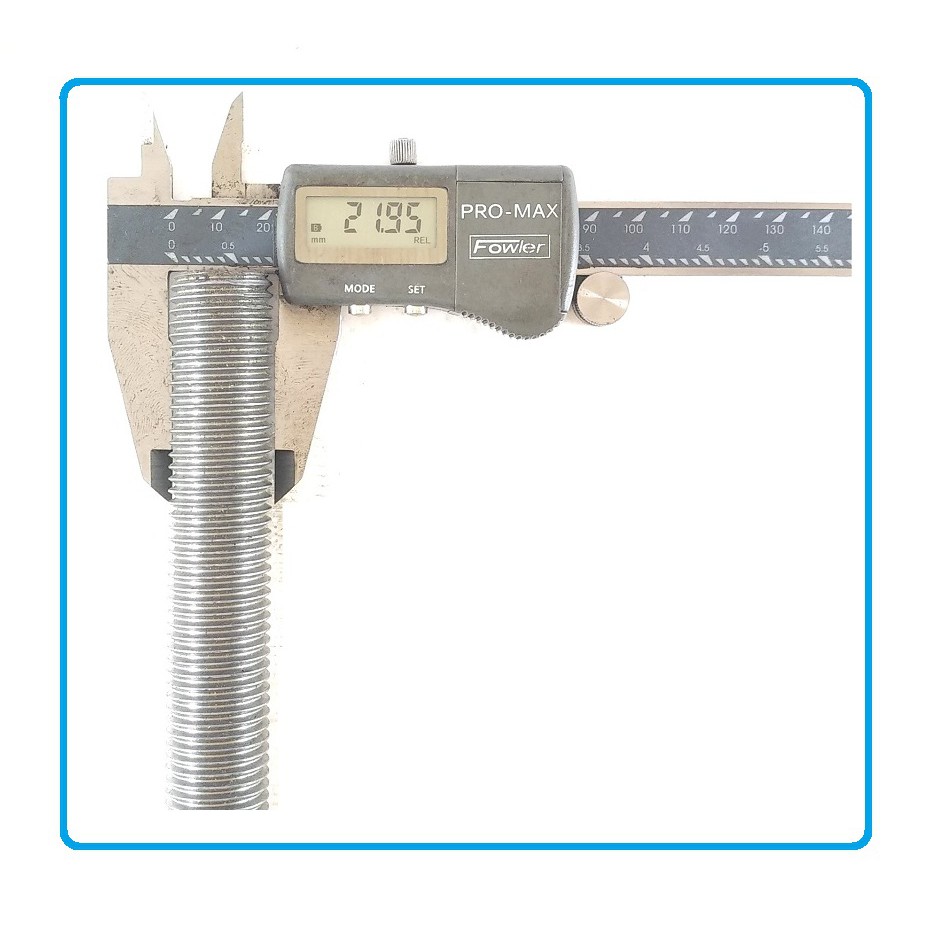 Jual As Full Drat Baut Long Thread Bolt Stut Bolt M22 X 1 Meter ...