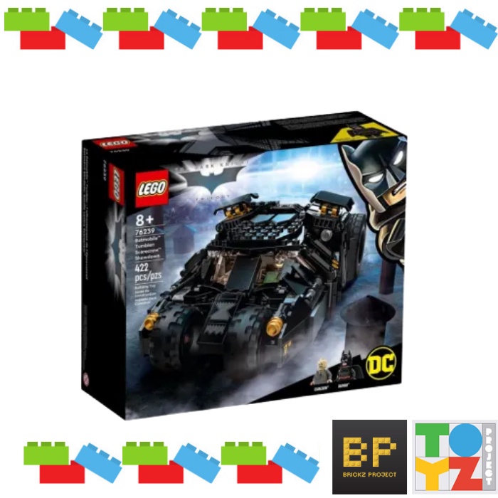 Jual LEGO 76239 DC Batman Batmobile Tumbler Scarecrow Show Trilogy Kids ...