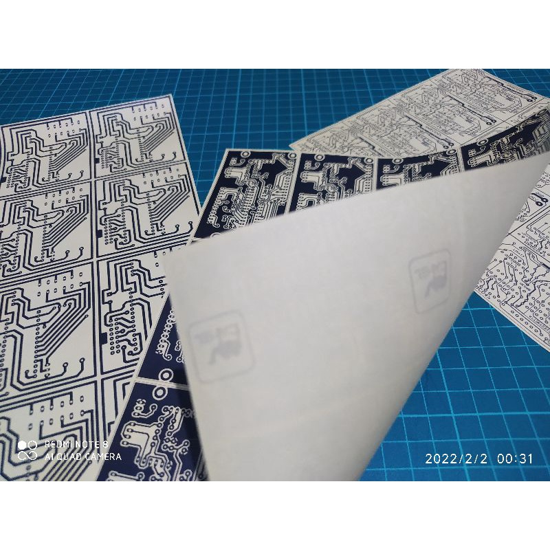Jual Print kertas tranfer PCB A4 untuk cetak PCB anti gagal | Shopee ...
