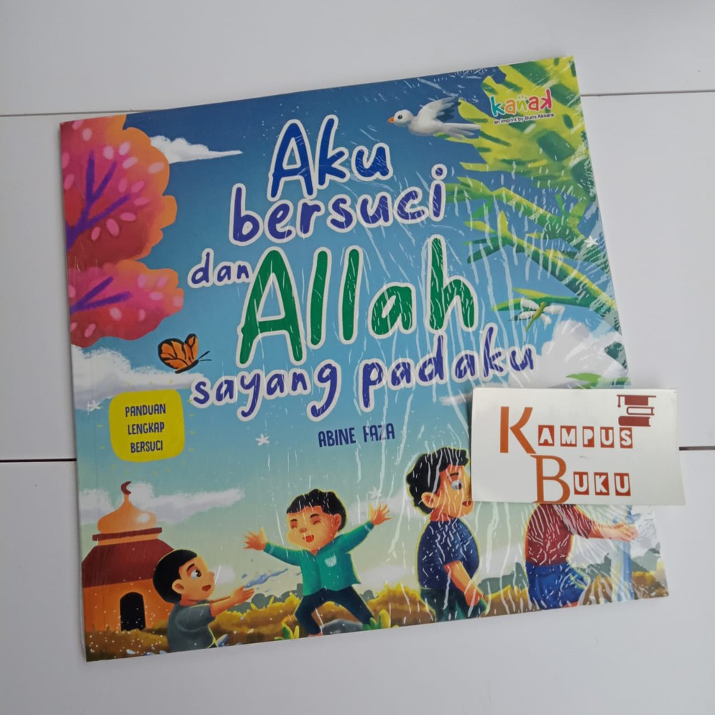 Jual Buku Anak : Aku Bersuci dan Allah Sayang Padaku - ORI | Shopee ...