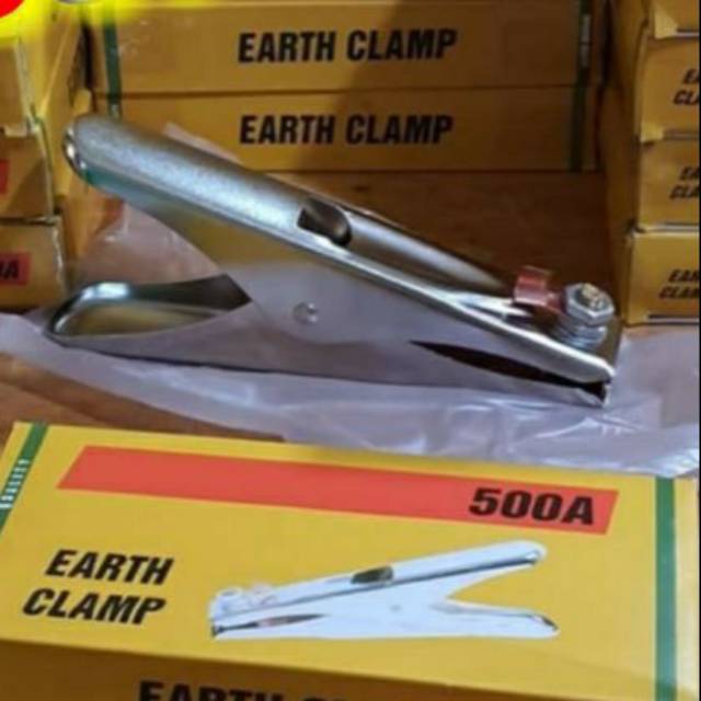 Jual Earth Clamp Ground Clamp 500 Amp tang jepitan massa 500A | Shopee ...
