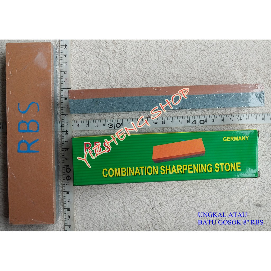 Jual UNGKAL ATAU BATU GOSOK 8 INCH RBS | Shopee Indonesia
