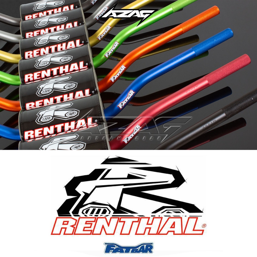 Jual HANDLEBAR STANG RENTHAL FATBAR ORIGINAL MADE IN UK KLX CRF WR KTM ...