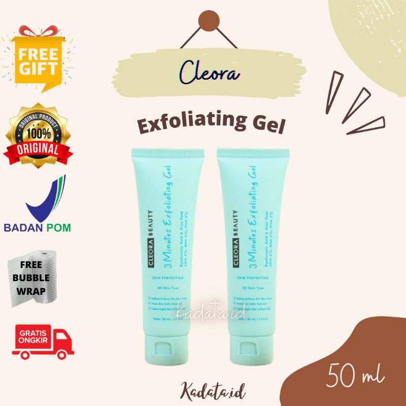 Jual CLEORA 3 MINUTES EXFOLIATING GEL | EXFOLIATING GEL | PRODUK ...