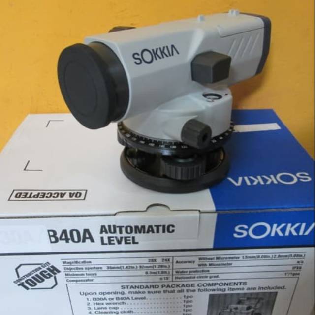 Jual AUTOMATIC LEVEL SOKKIA B40A/AUTO LEVEL SOKKIA B40|ALAT LEVELING ...