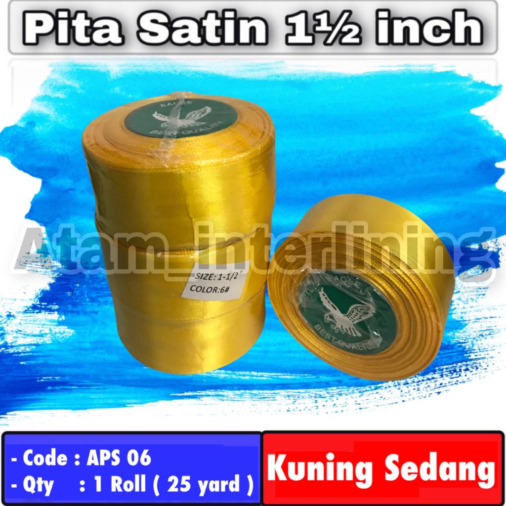 Jual Pita Satin 40mm atau 4cm Berbagai warna | Pita Kado | Pita ...