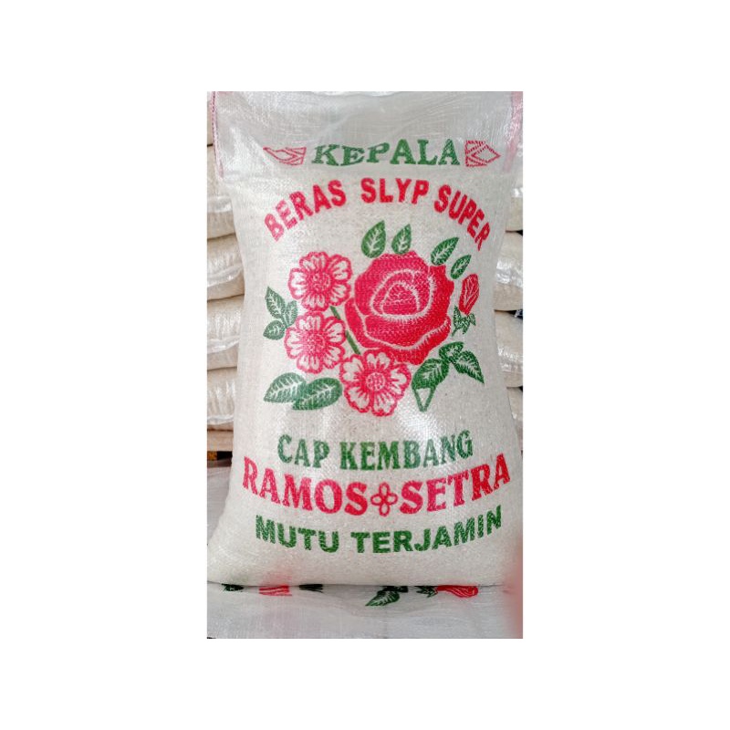 Jual BERAS SUPER SETRA RAMOS CAP KEMBANG 25KG | Shopee Indonesia