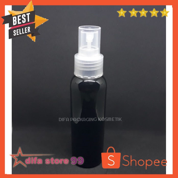 Jual Botol spray 100ml natural black ( Paket isi 10 pcs ) | Shopee ...