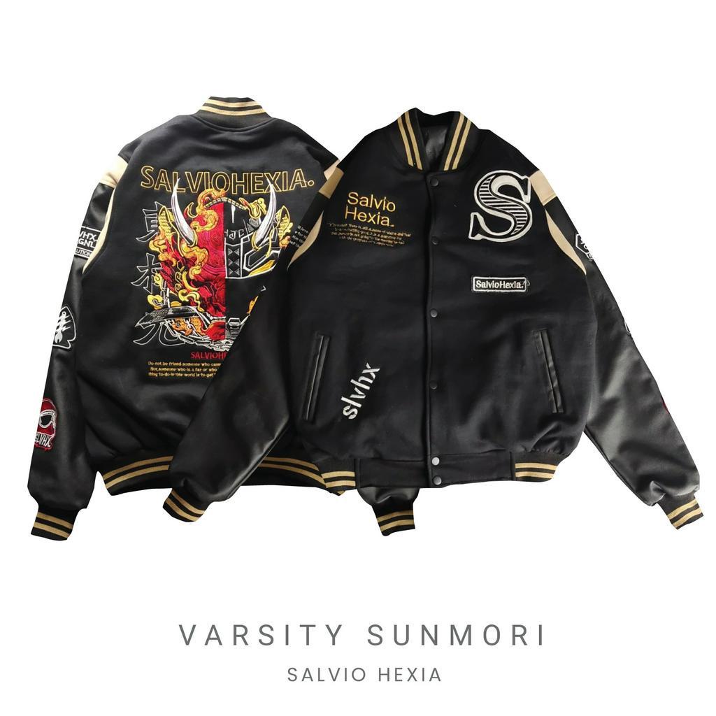 Jual Salvio Hexia Varsity Jacket Sunmori | Shopee Indonesia