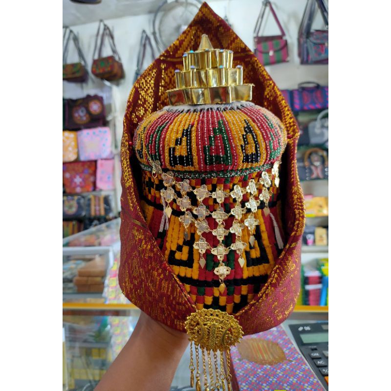 Jual Topi pengantin pria Aceh komplit | Kopiah meukutop Aceh | Shopee ...